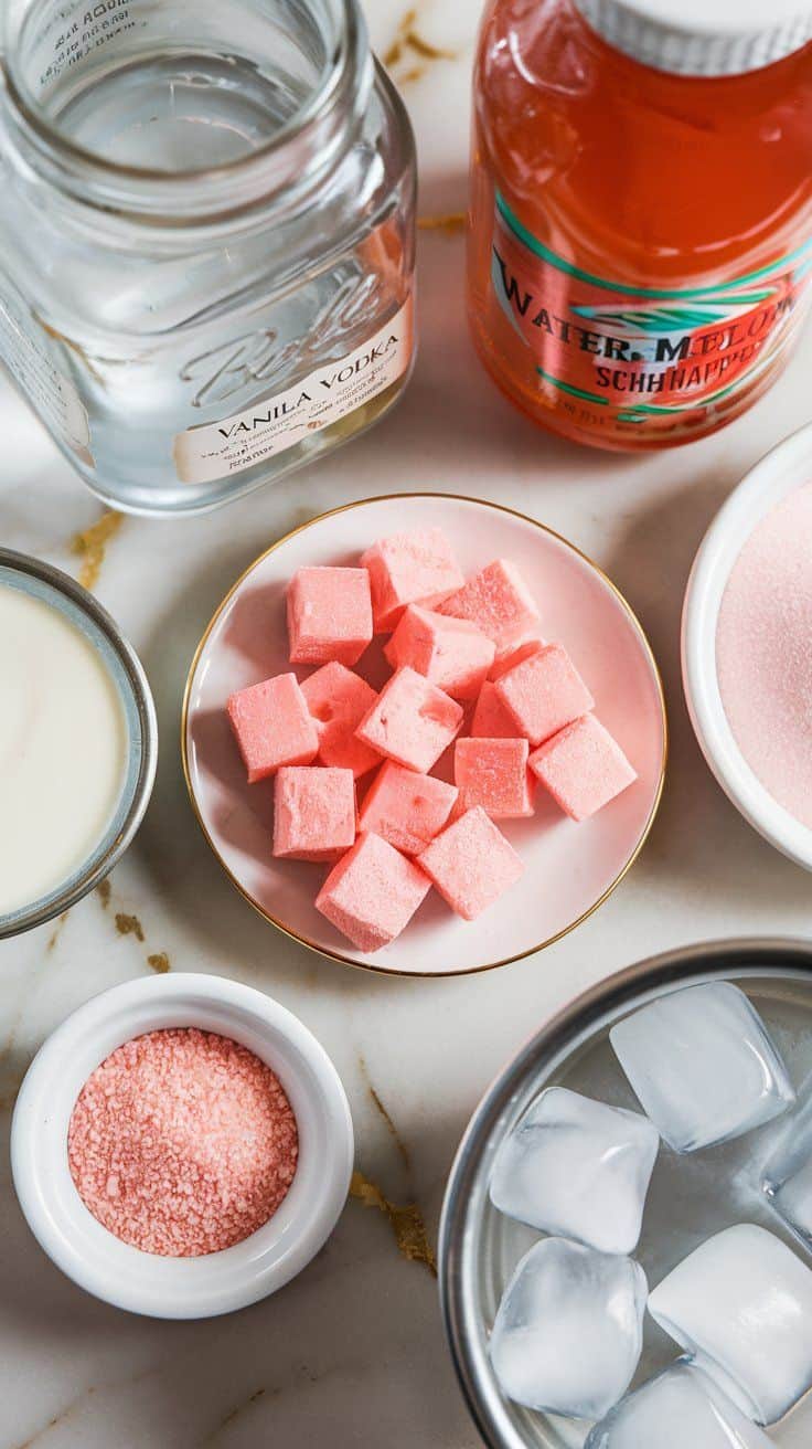 Pink Starburst Martini