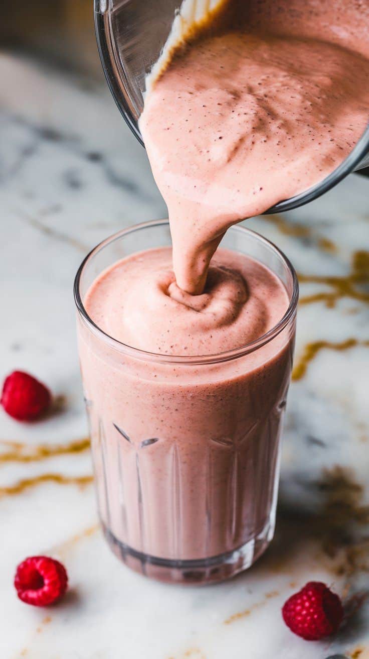Raspberry Cheesecake Protein Shake
