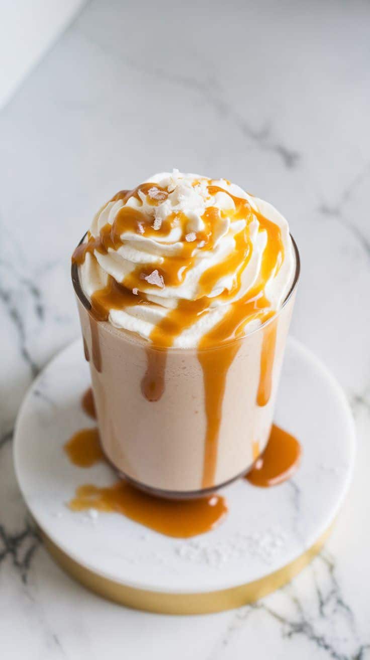 Salted Caramel Protein Shake