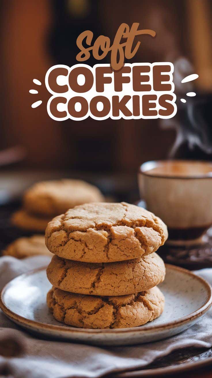 Soft Coffee Cookies