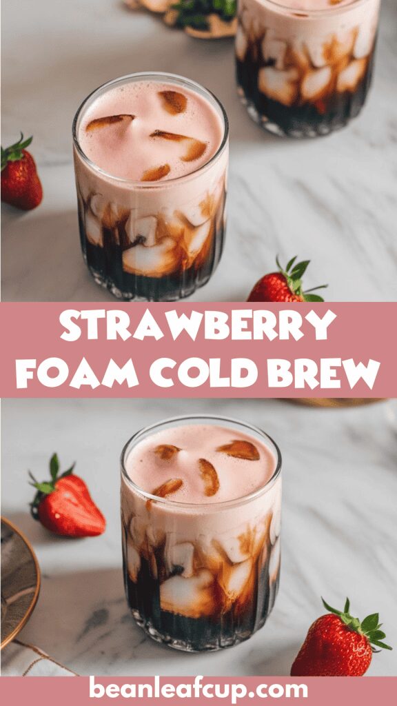 Strawberry Foam Cold Brew
