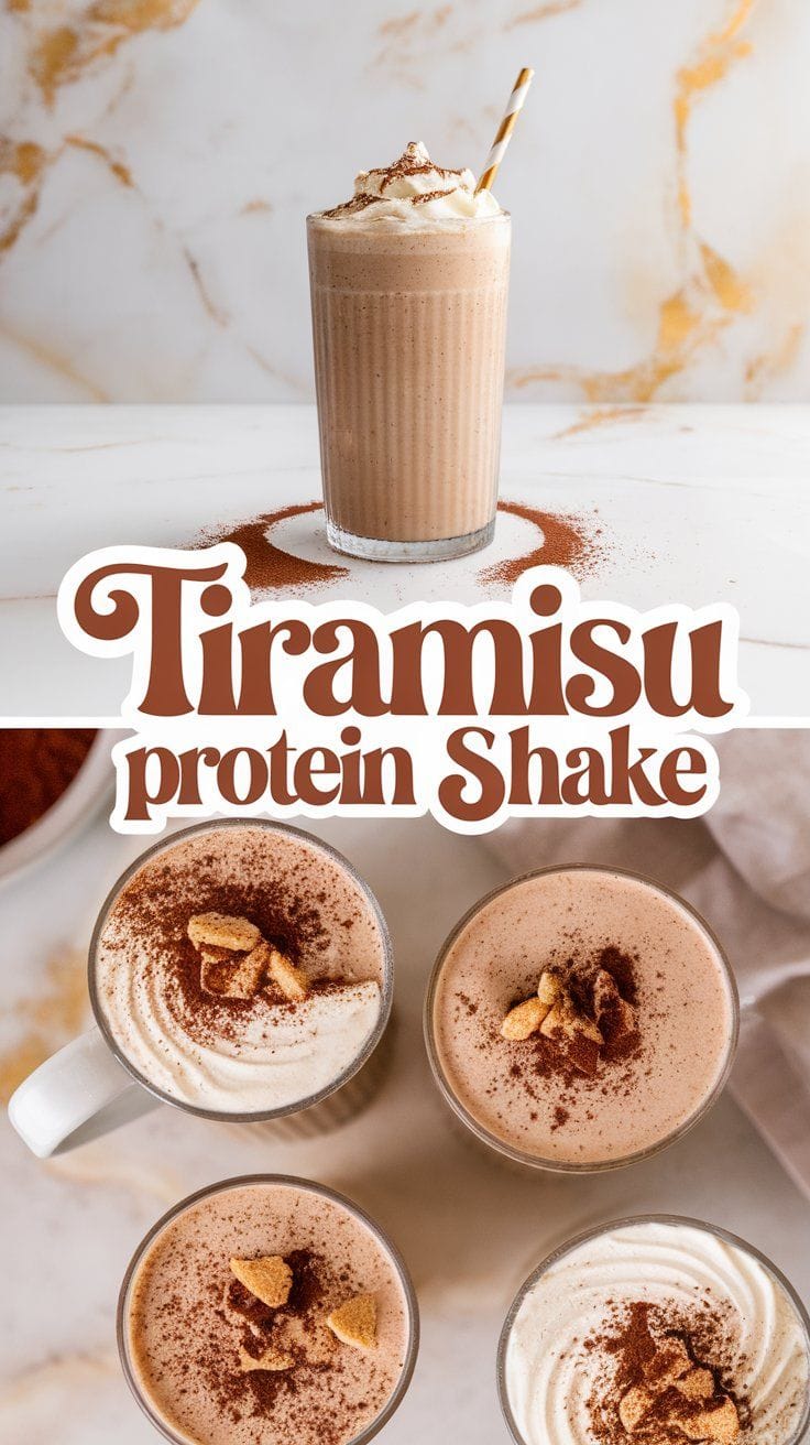 Tiramisu Protein Shake