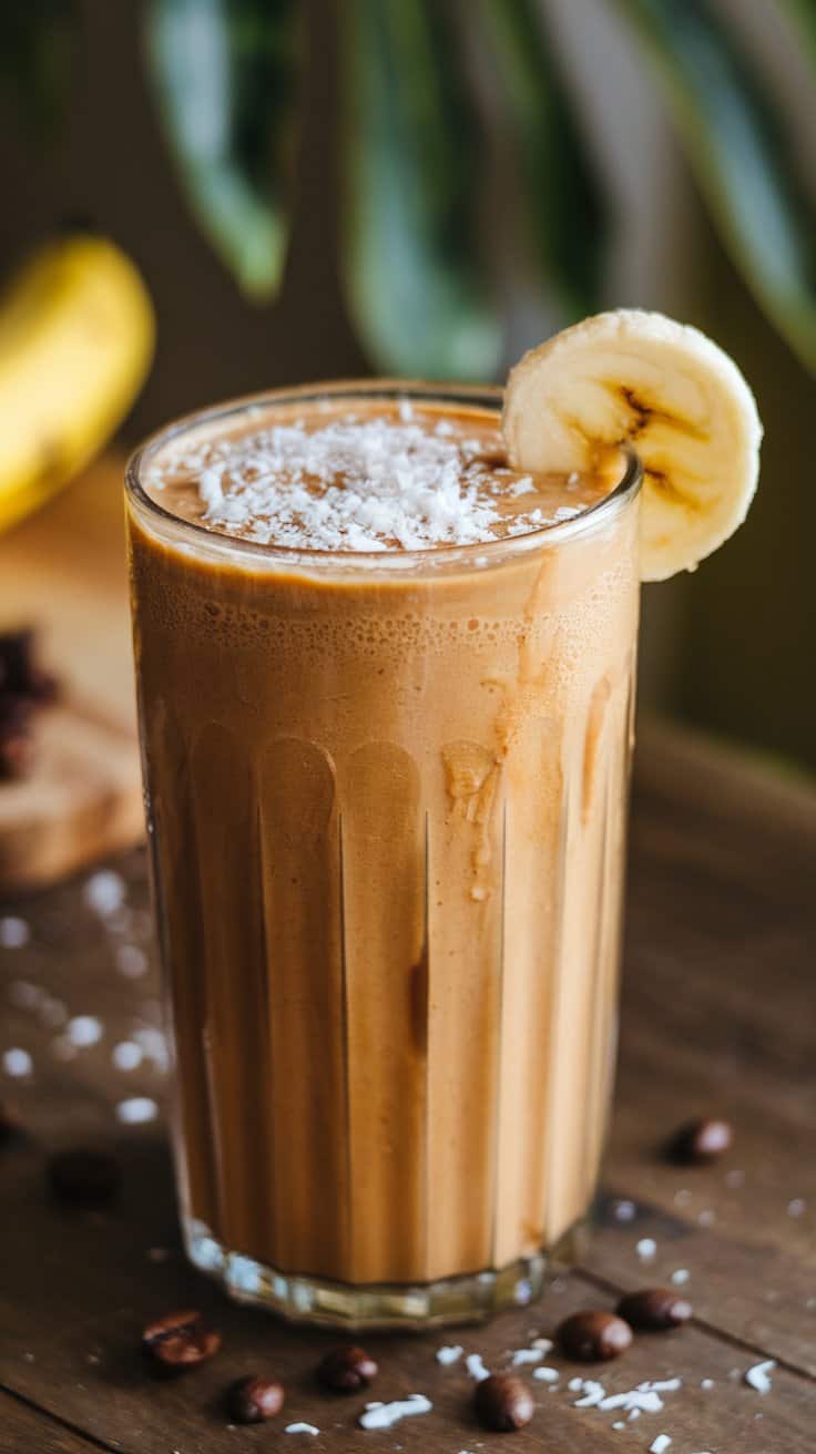 Tropical Coffee Smoothie