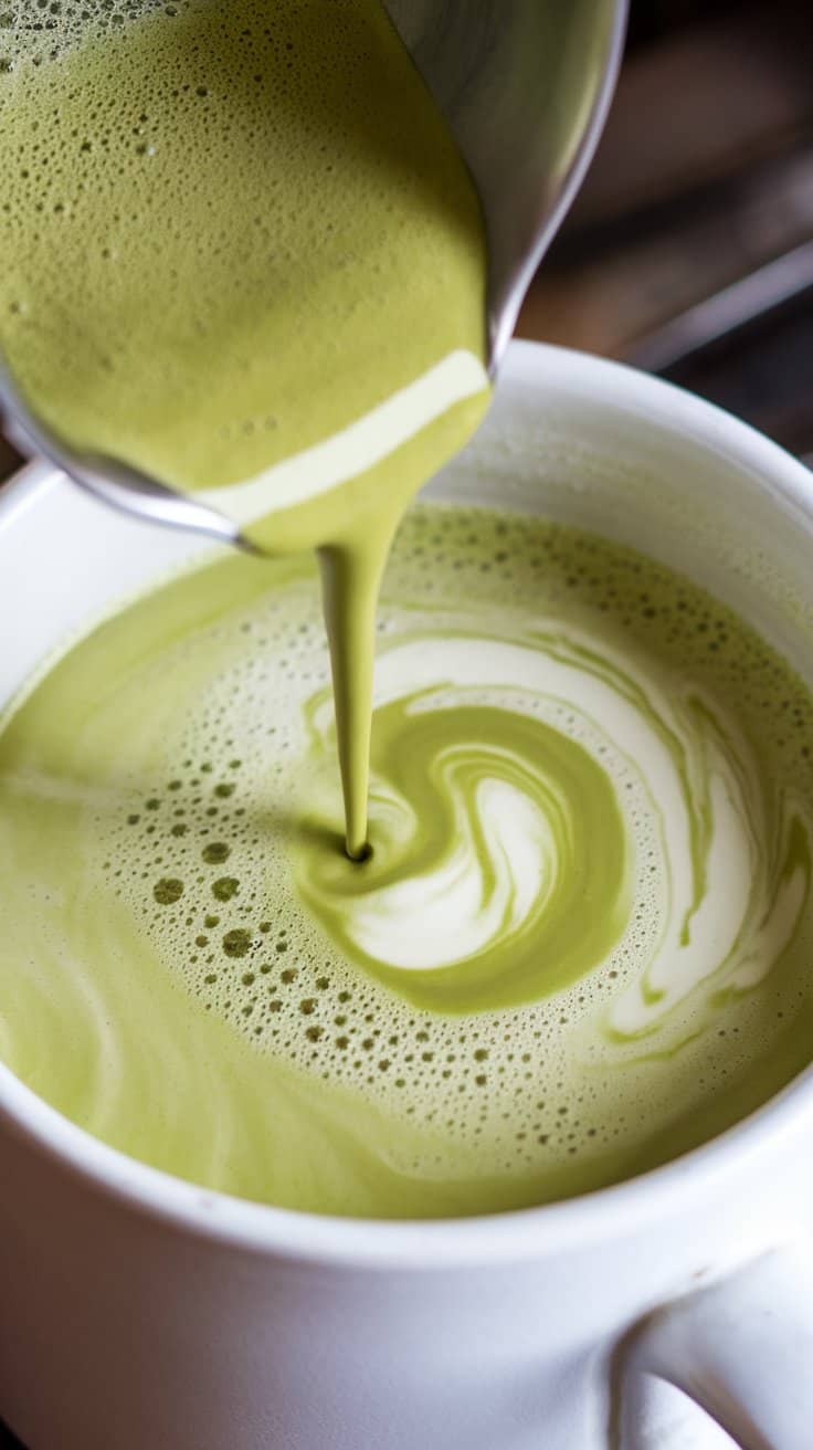 Pistachio Matcha Latte