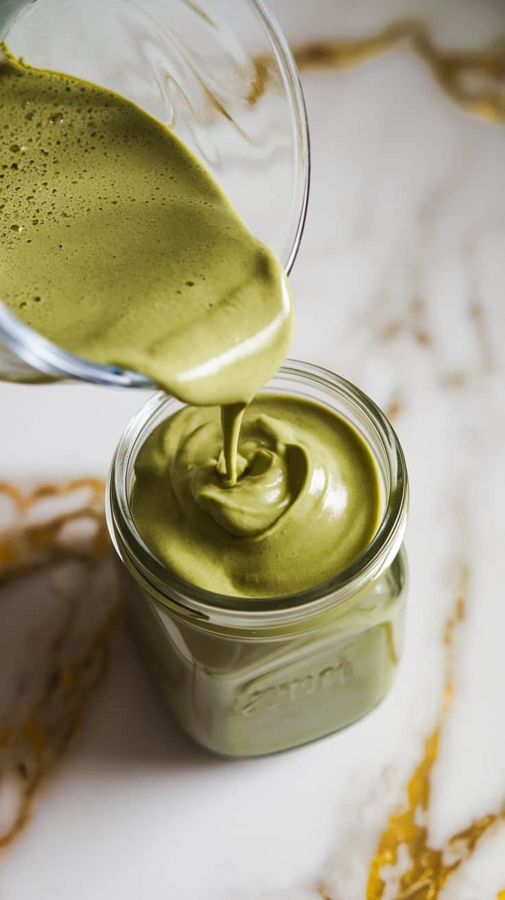 Creamy Matcha Milk Spread - Bean Leaf Cup