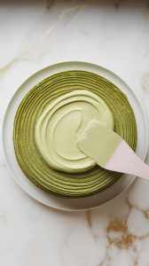 Matcha Mille Crepe Cake