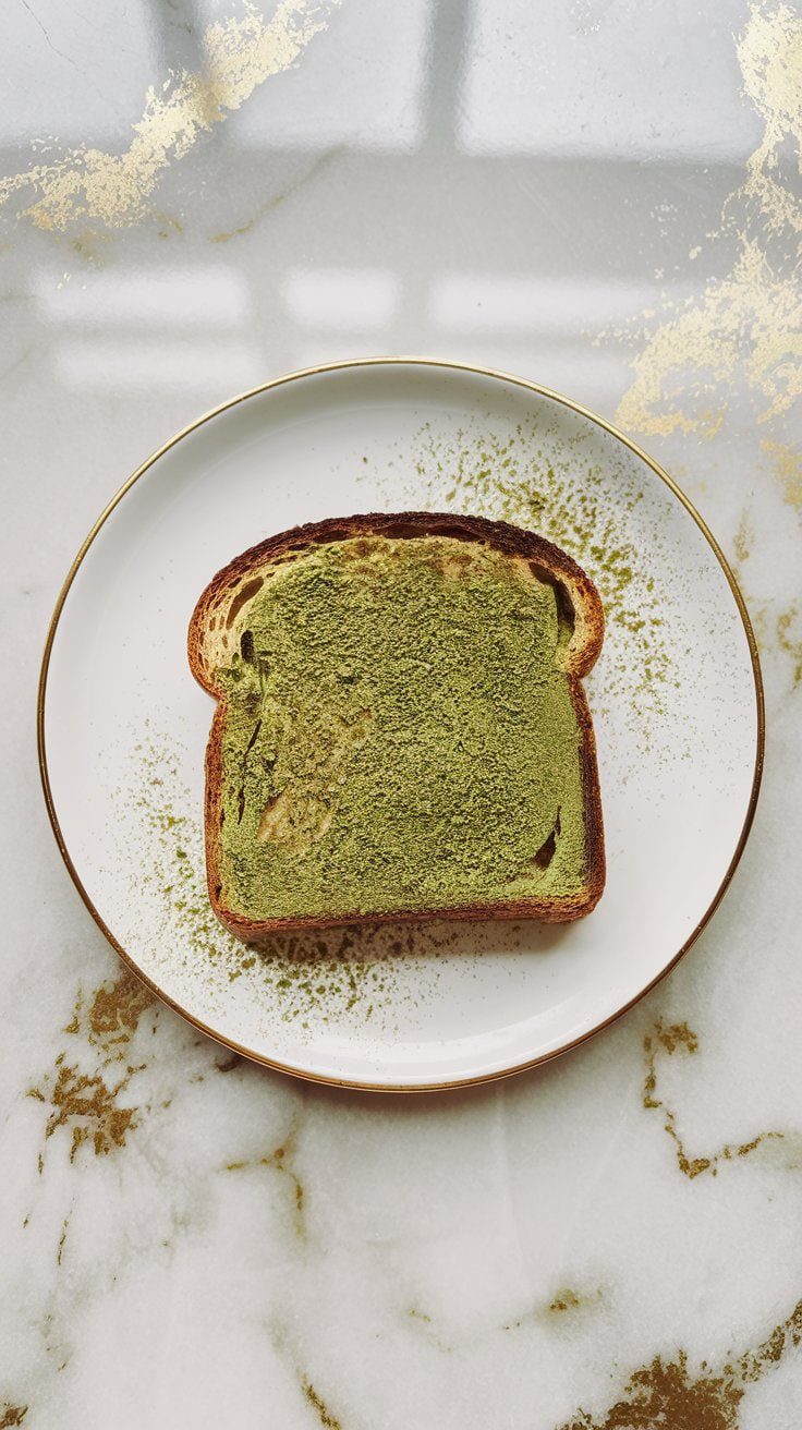 Matcha Sugar Toast