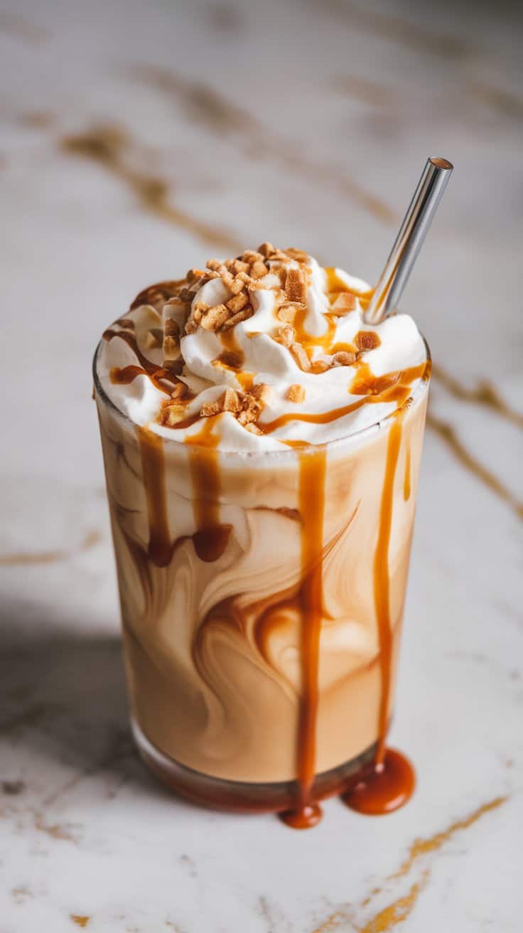 Caramel Toffee Iced Coffee