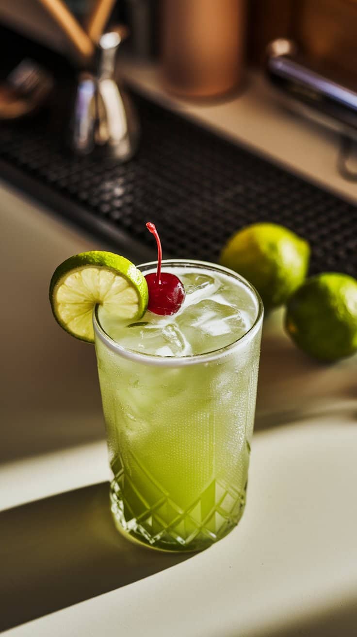 green lantern cocktail