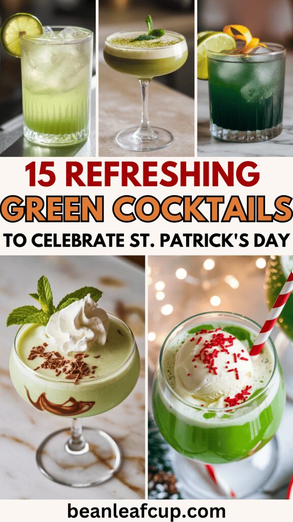 15 Refreshing Green Cocktails to Celebrate St. Patrick's Day