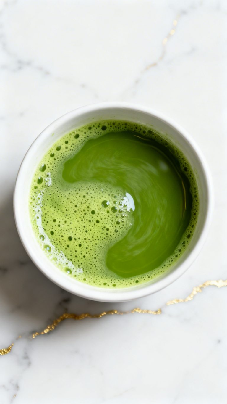 Iced Pistachio Matcha Latte with Cream Cheese Foam