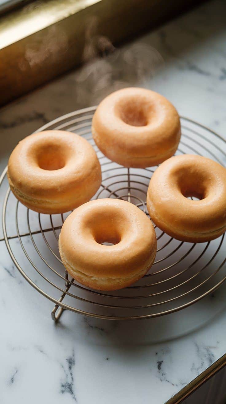 Dalgona Coffee Doughnuts