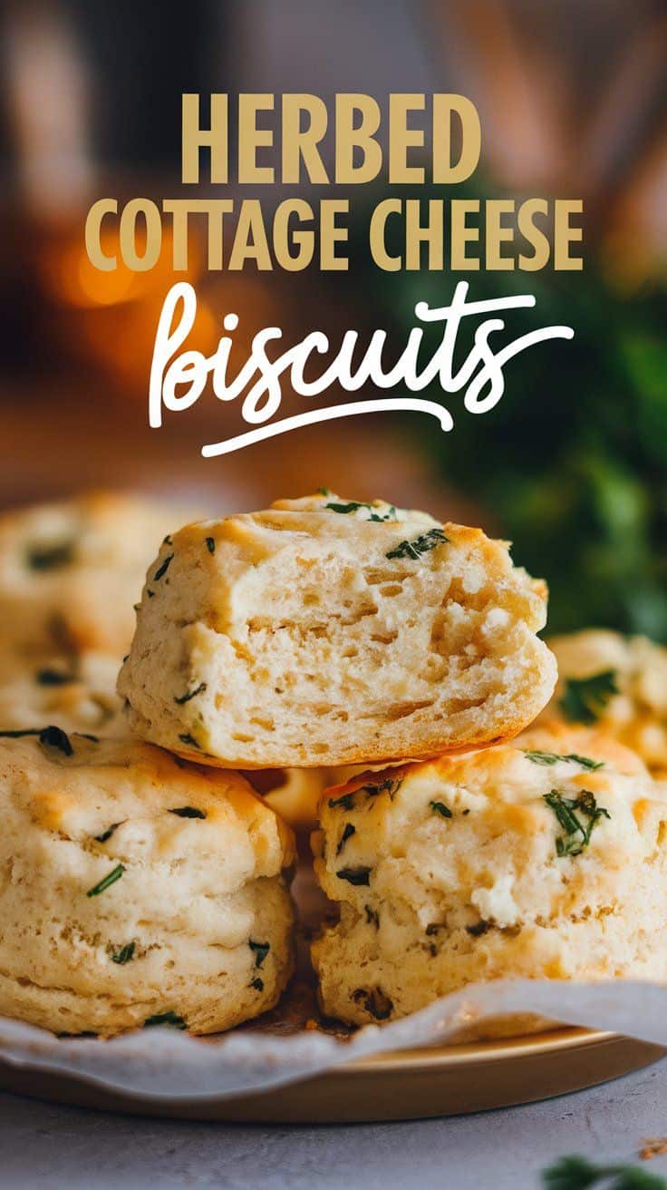 Herbed Cottage Cheese Biscuits