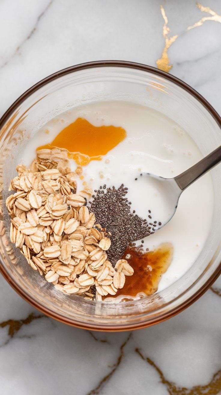 Lemon Curd Overnight Oats