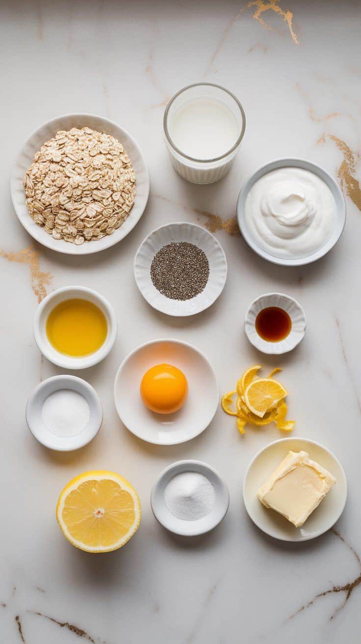 Lemon Curd Overnight Oats