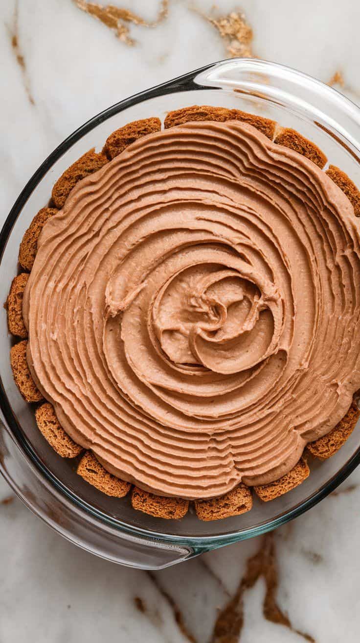 Mocha Biscuit Pudding