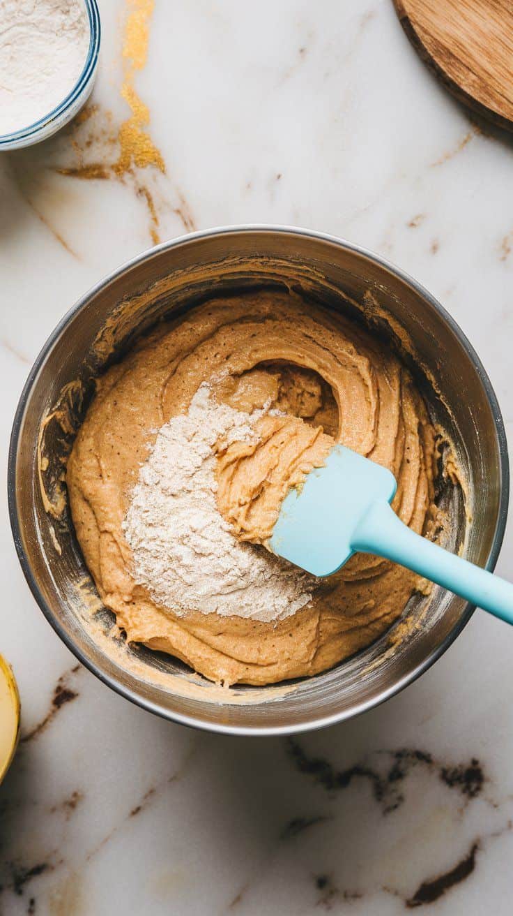 Peanut Butter Chocolate Banana Bread