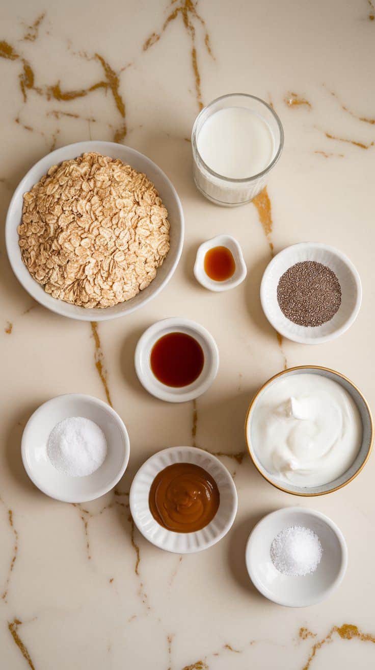 Salted Caramel Overnight Oats