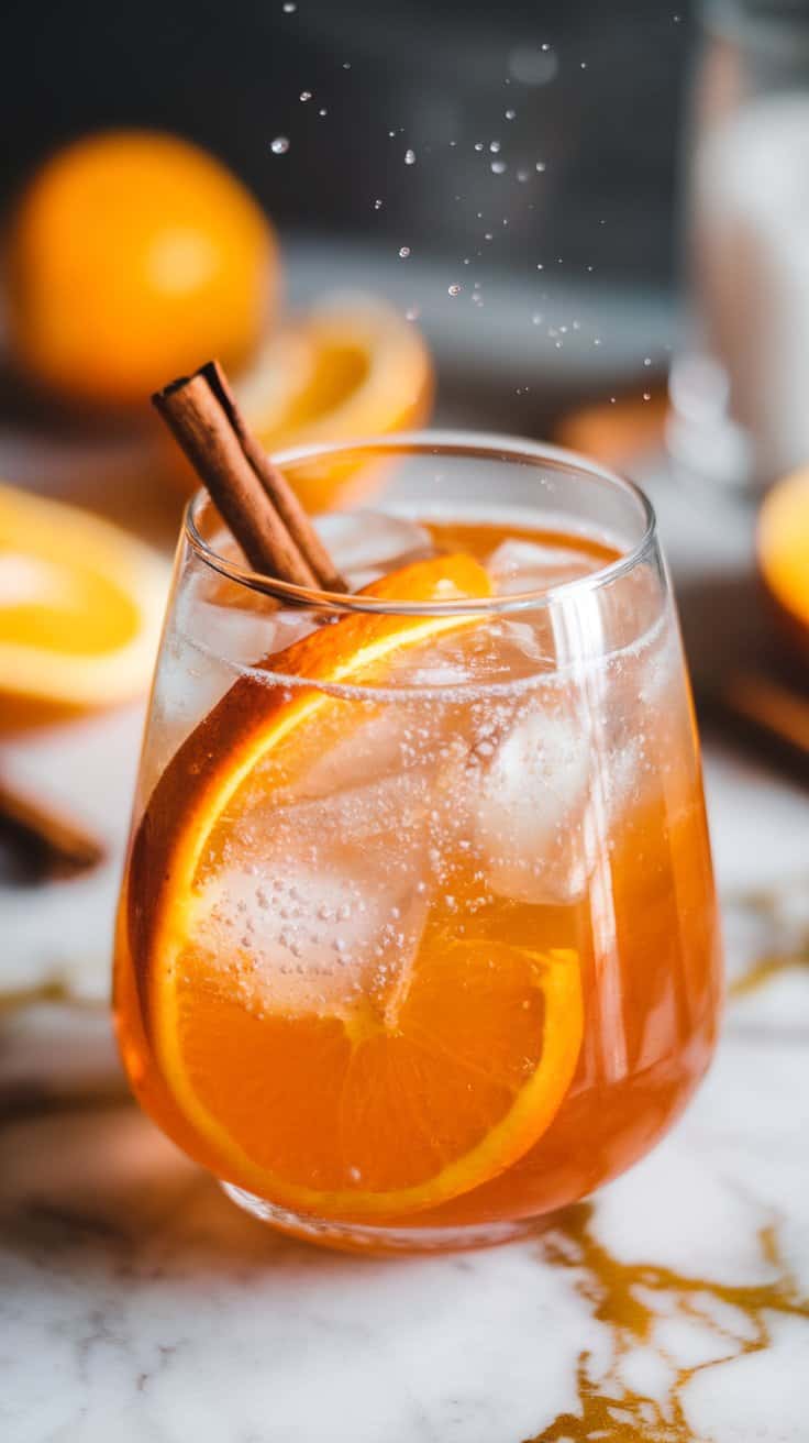 Refreshing Spiced Citrus Shrub