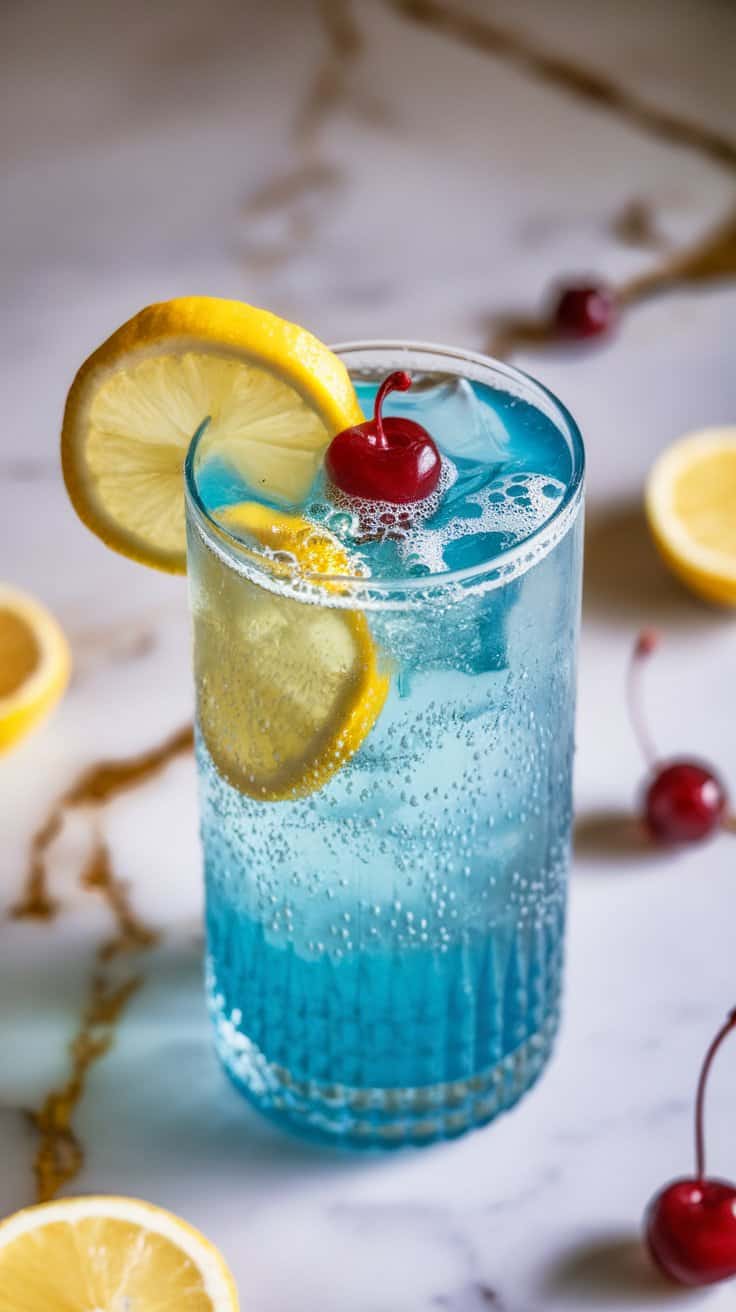 Blue Lagoon Fizz