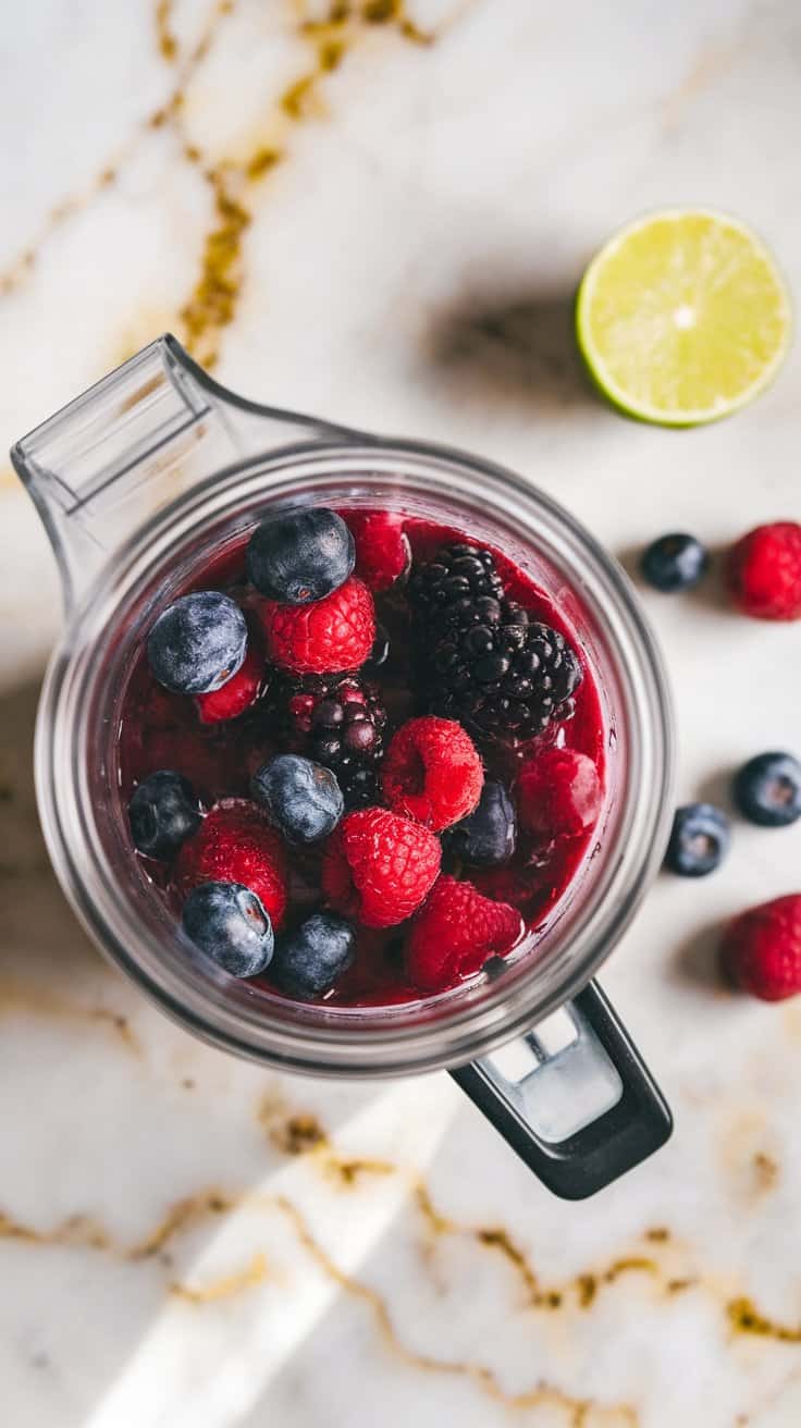 Mixed Berry Margaritas