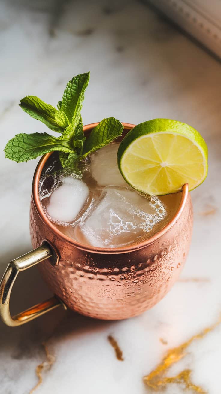 🍋 Limoncello Mule – A Zesty, Refreshing Sip!