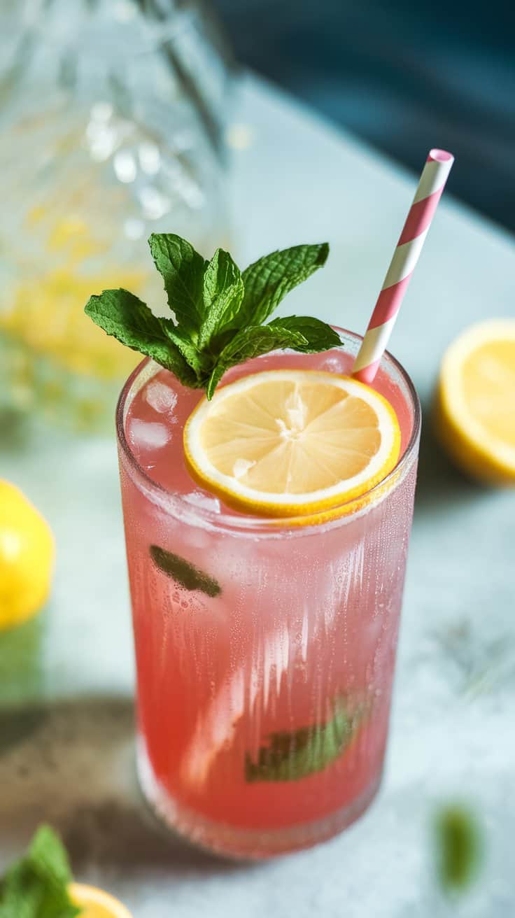 Refreshing Pink Lemonade Cocktail