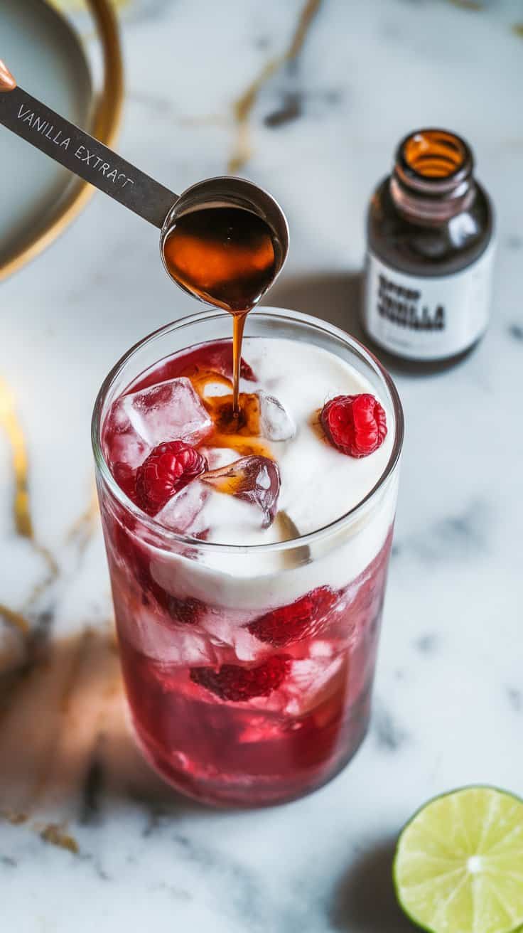 Raspberry Dream Dirty Soda