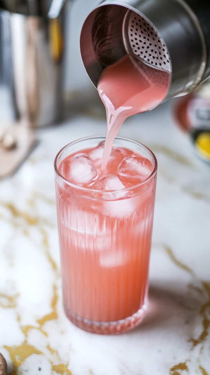 Refreshing Pink Lemonade Cocktail