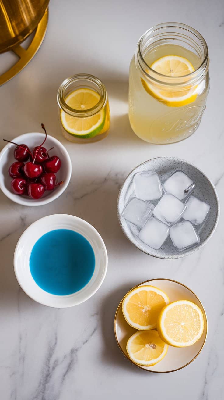 Blue Lagoon Fizz