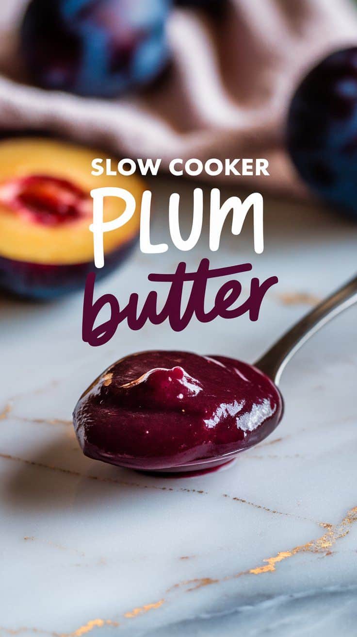 Slow Cooker Plum Butter 🍇