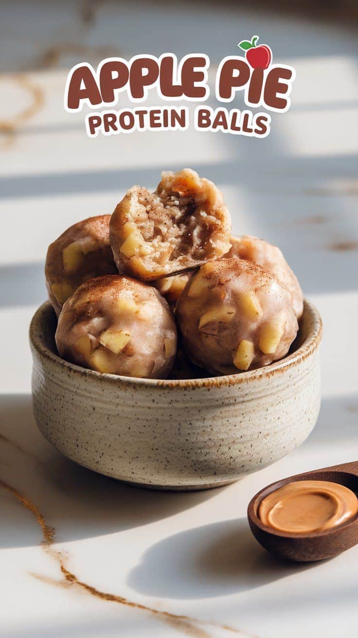 Apple Pie Protein Balls