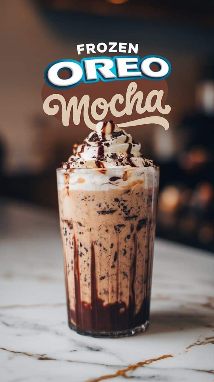 Frozen Oreo Mocha