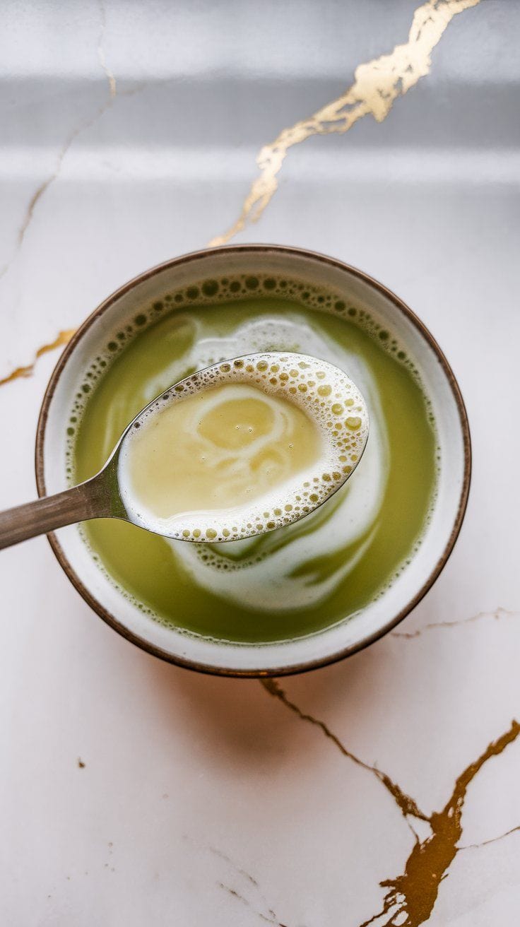 Pandan Coconut Milk Tea