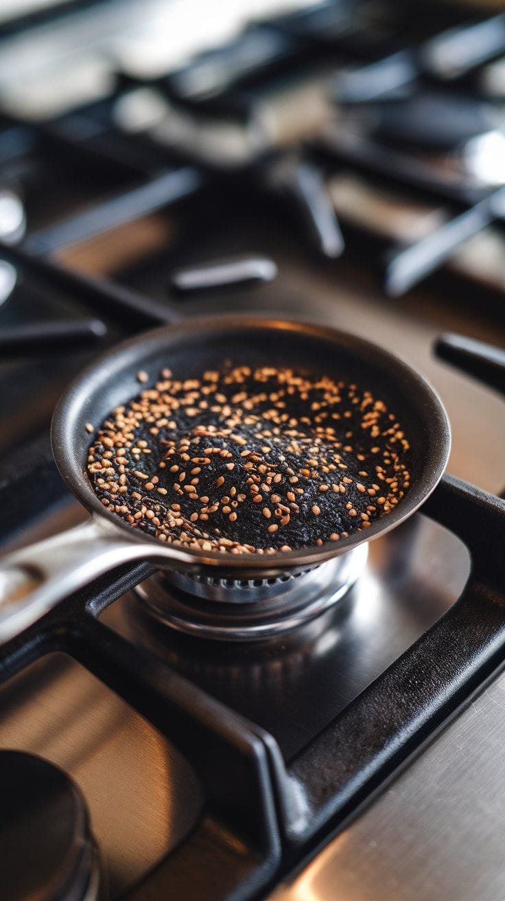 Red Bean & Black Sesame Milk Tea - Gabi Health