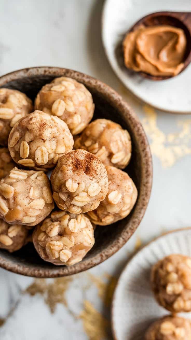 Apple Pie Protein Balls