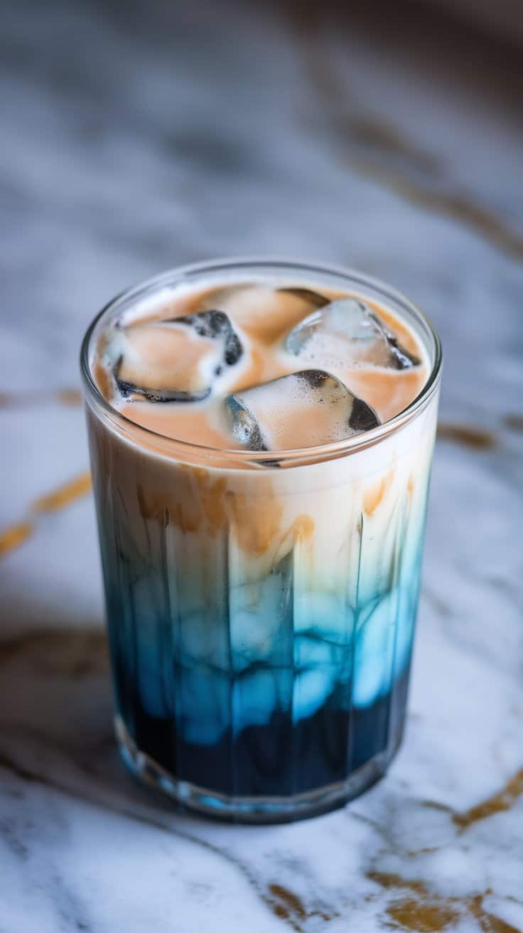 Butterfly Pea Milk Tea – Sweet, Soothing, and Magical 💜🦋