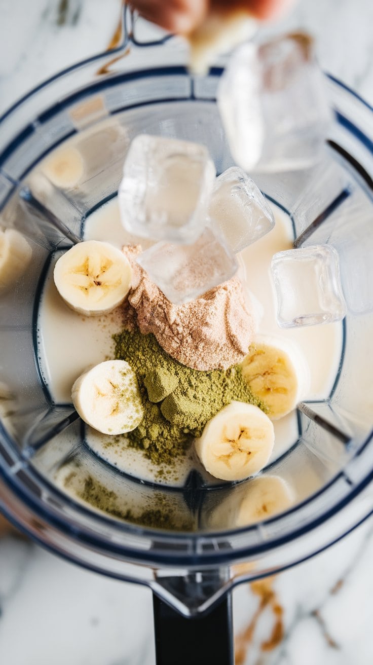 Matcha Vanilla Protein Shake