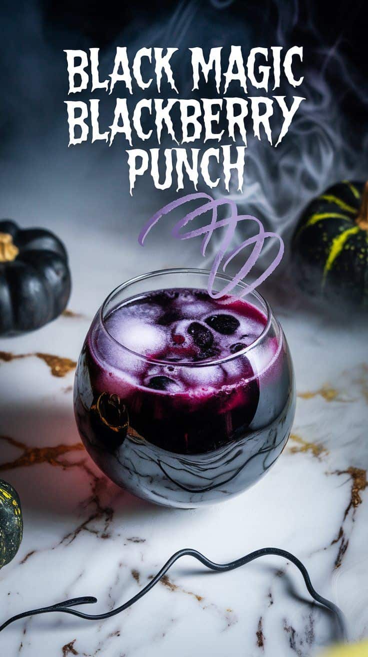 Black Magic Blackberry Punch - Bean Leaf Cup