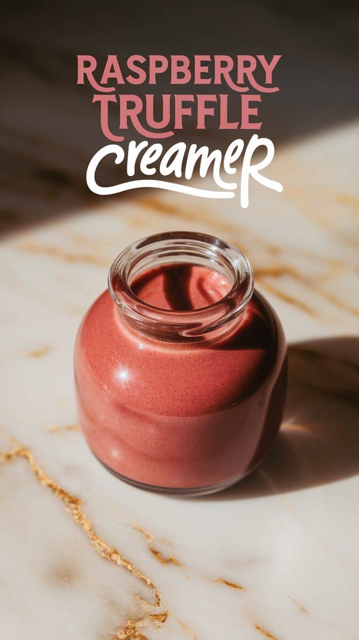 Raspberry Truffle Creamer – Dark Chocolate & Ripe Raspberries
