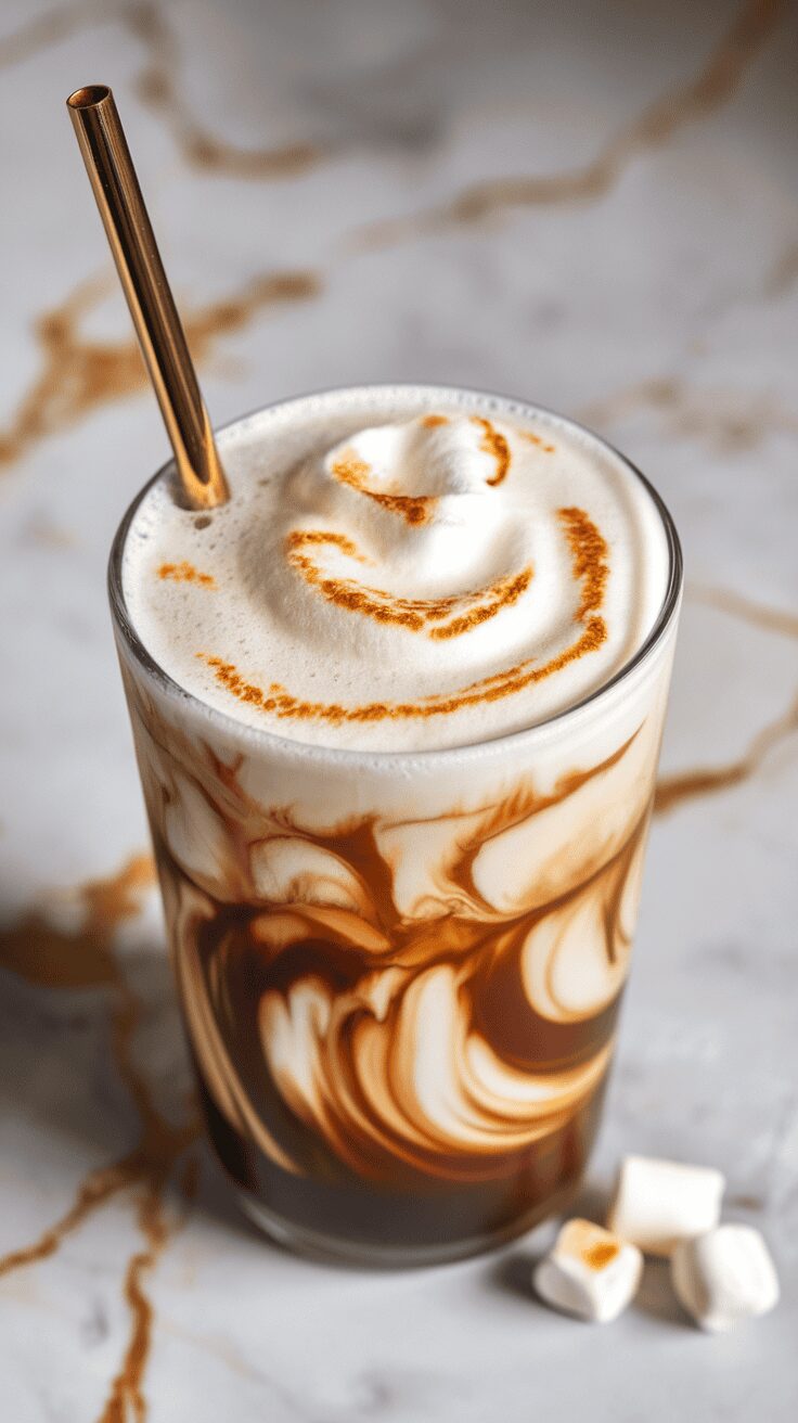 Toasted Marshmallow Cold Brew with Vanilla Cold Foam