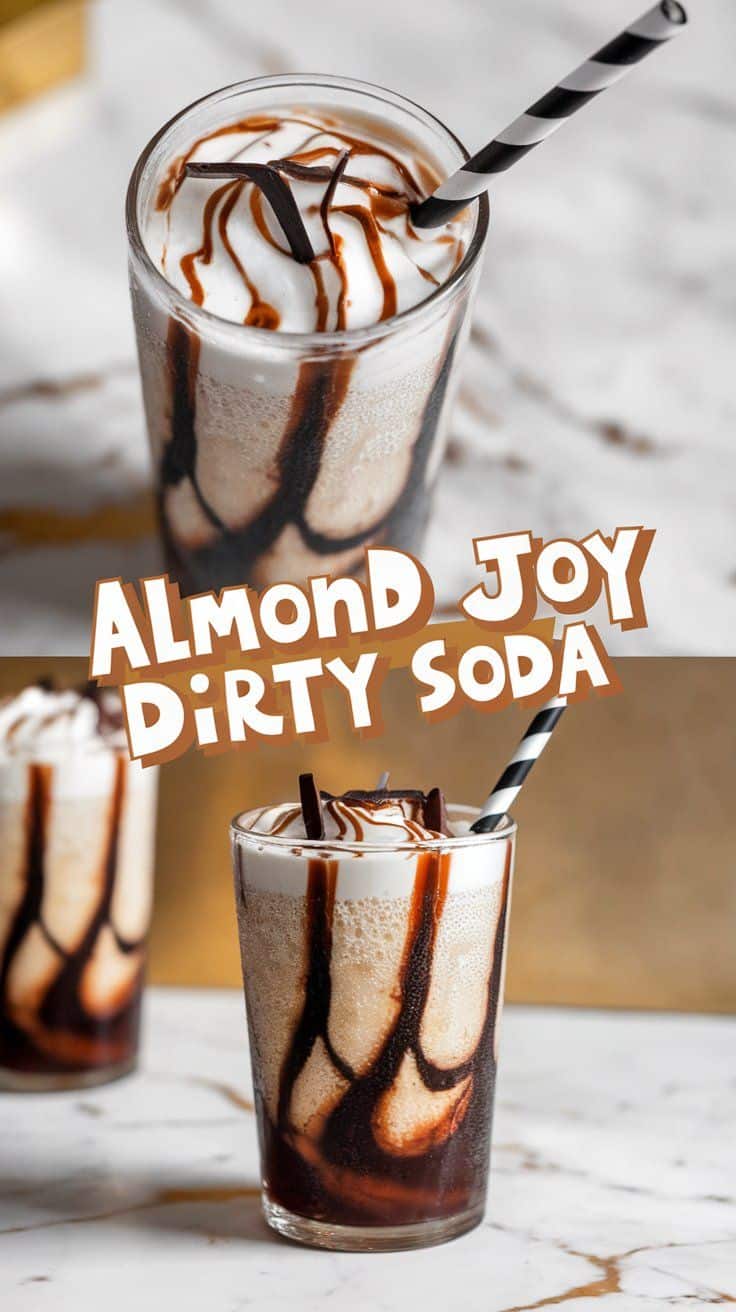 Almond Joy Dirty Soda
