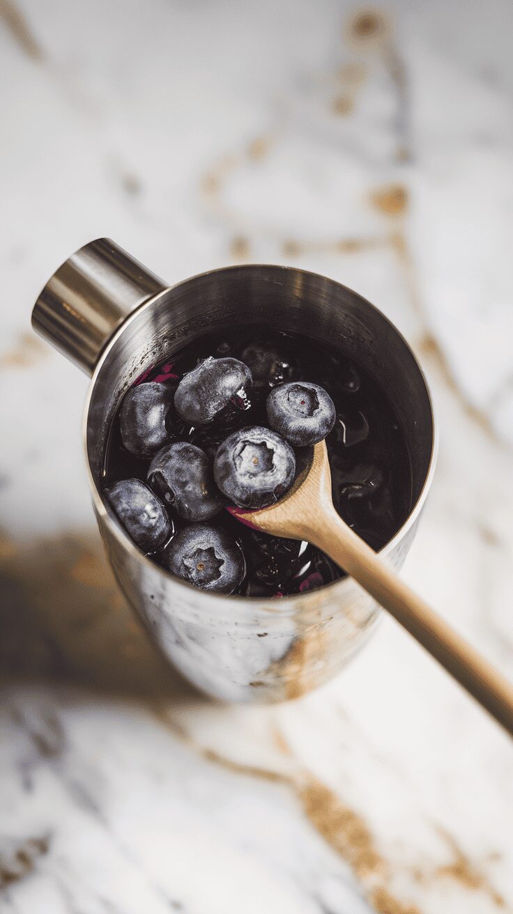 Blueberry Basil Moon Punch – Wholesome Nest