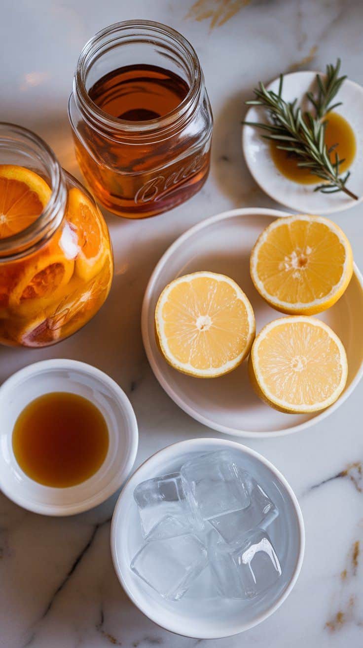 Charred Citrus Bourbon Punch