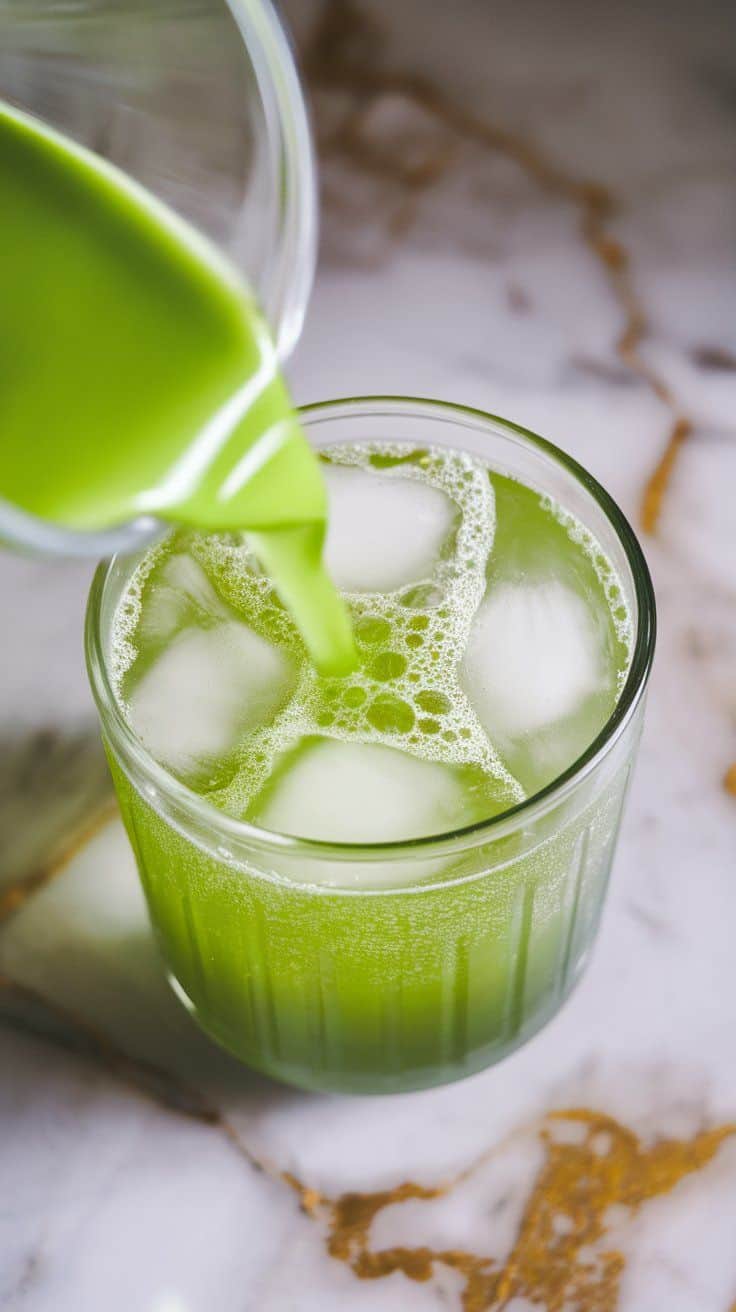 Cherry Lime Frost Dirty Soda