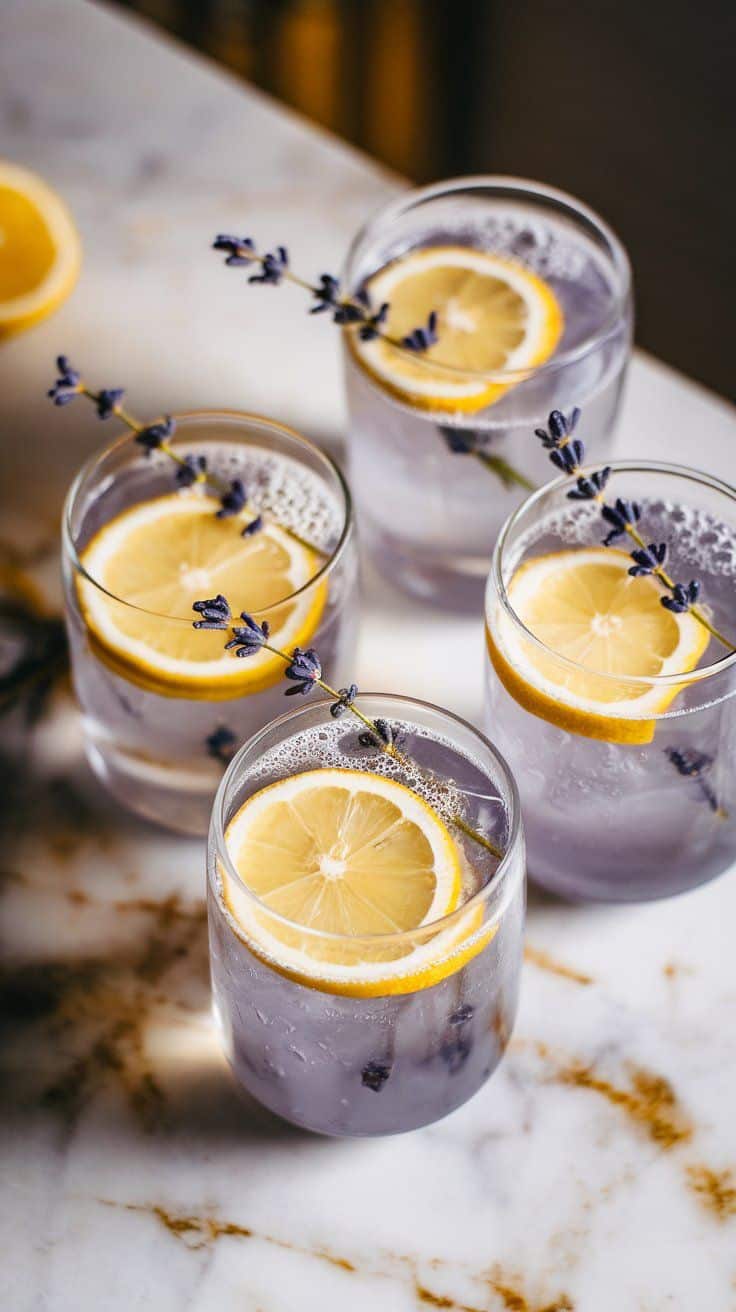 Lavender Charcoal Lemonade Punch – Wholesome Nest