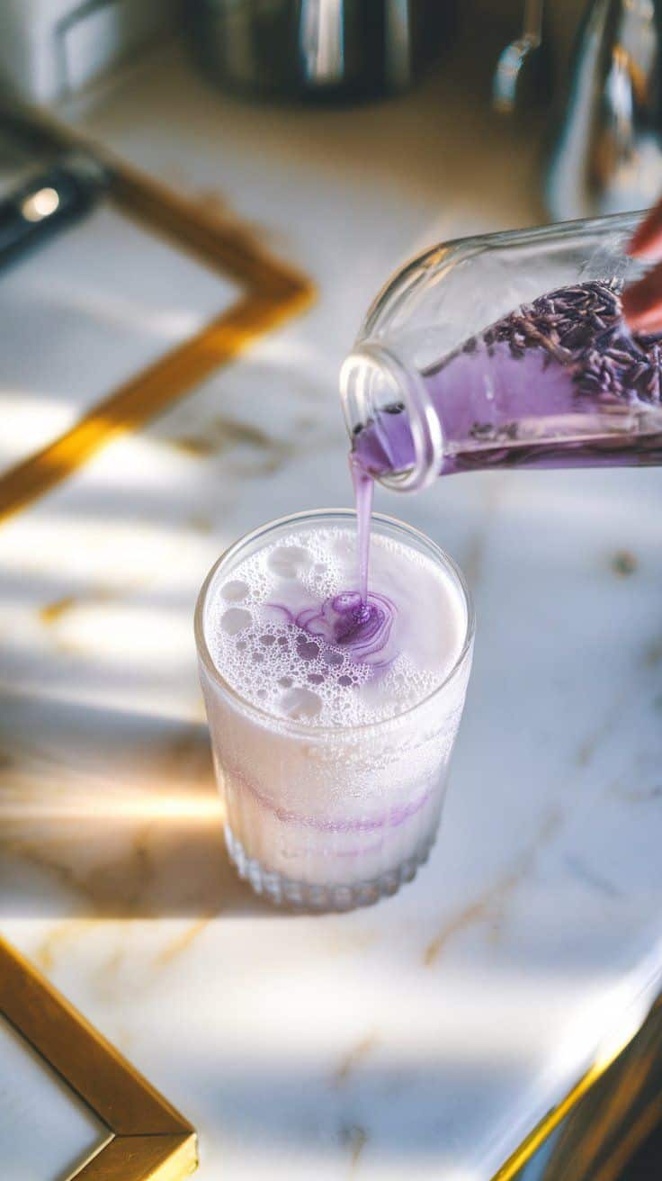 Lavender Lemon Dirty Soda – Wholesome Nest