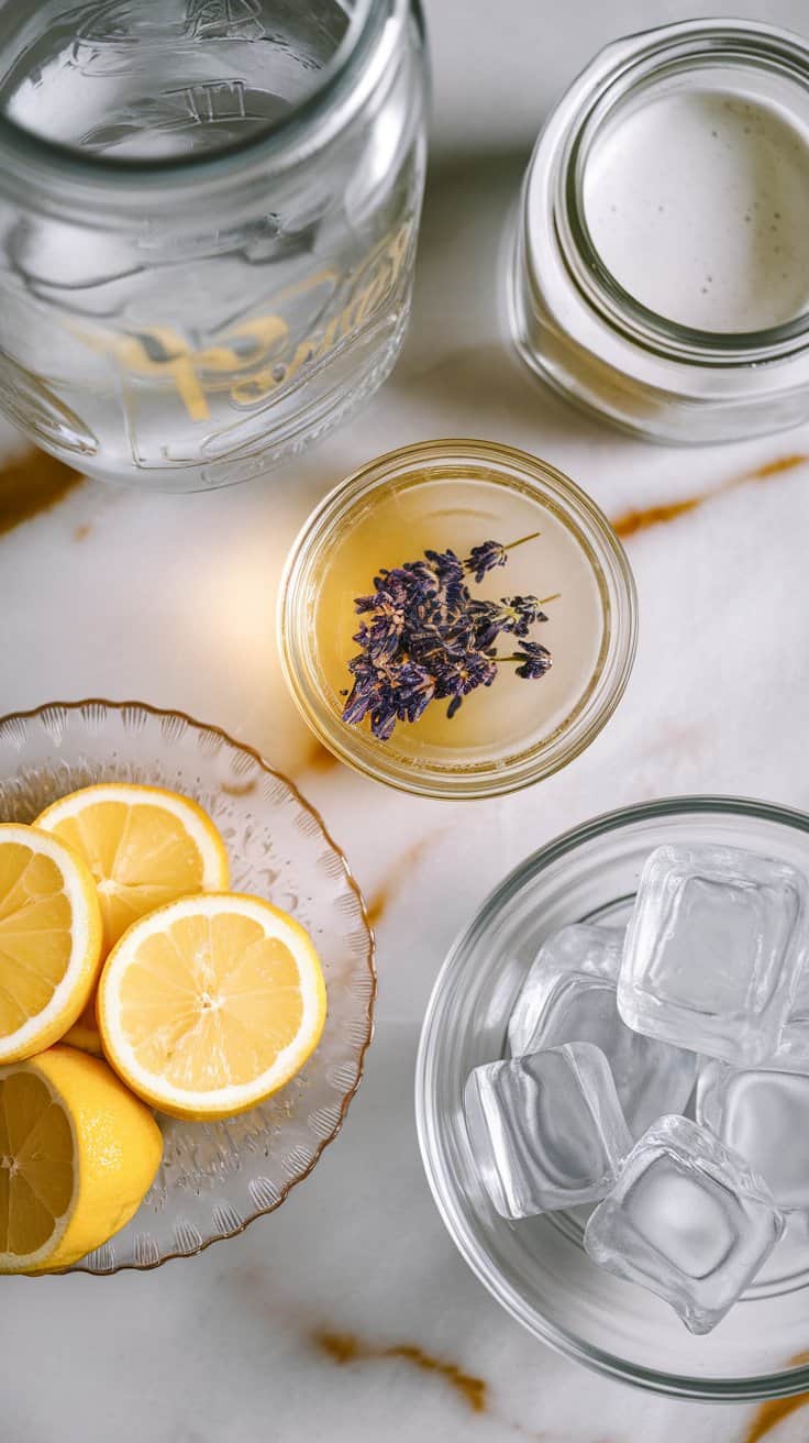 Lavender Lemon Dirty Soda – Wholesome Nest