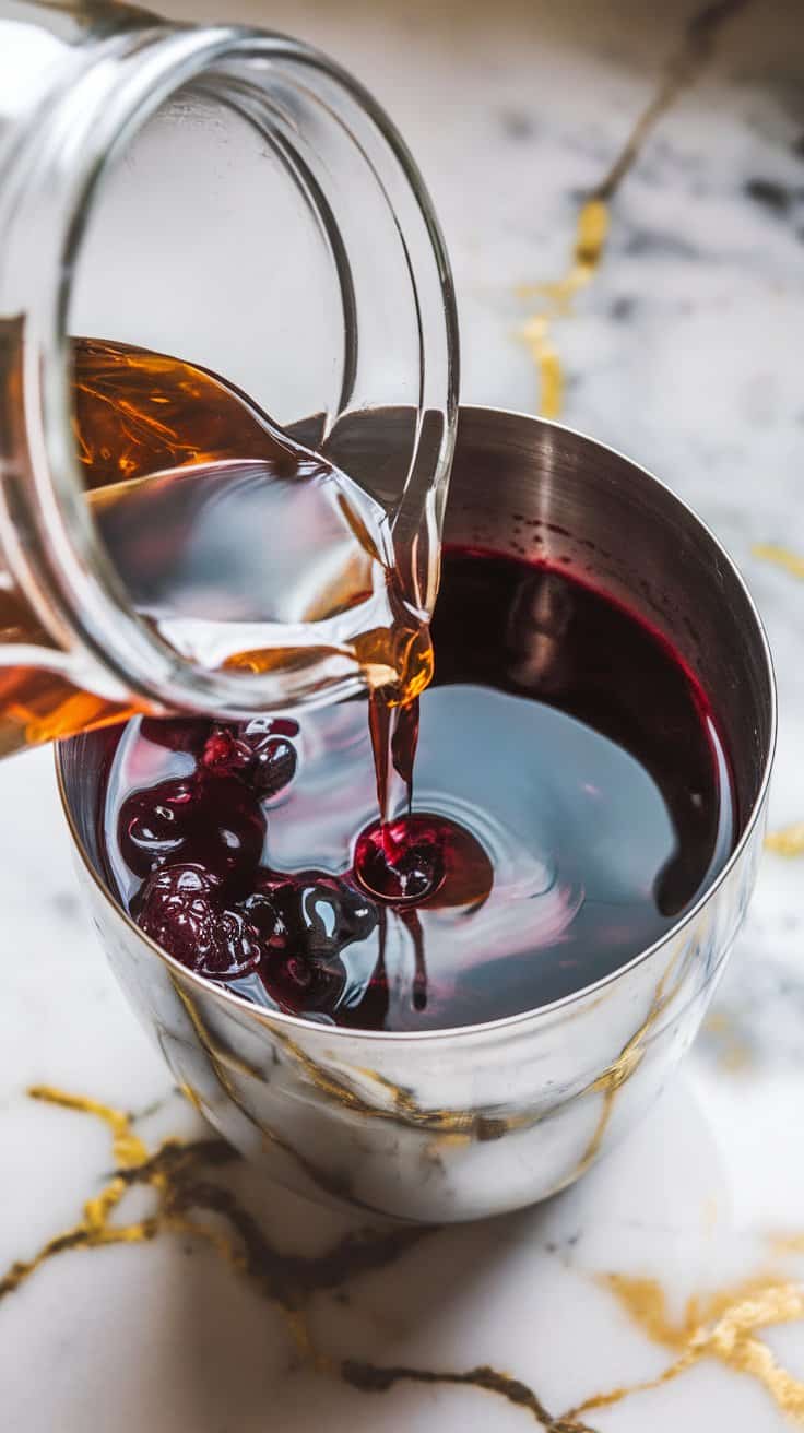 Smoked Blackberry Punch