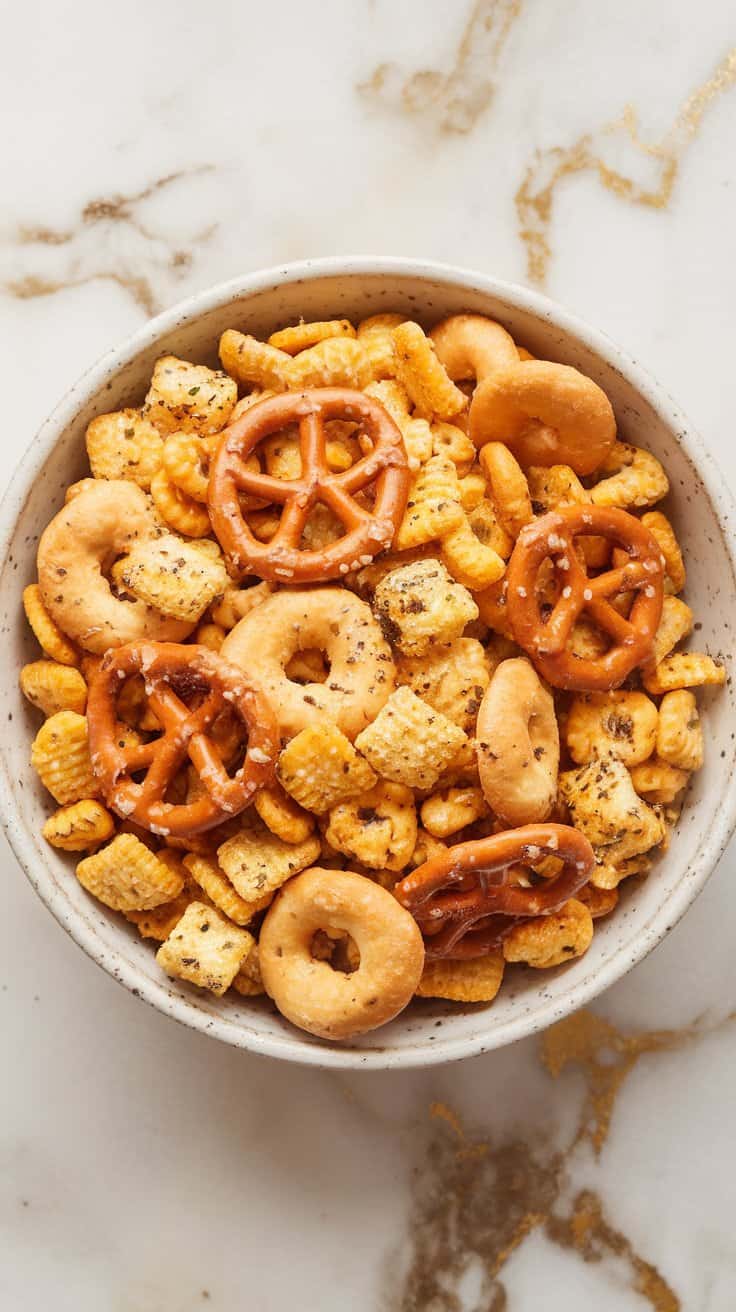 Everything Bagel Chex Mix – The Ultimate Savory Snack!
